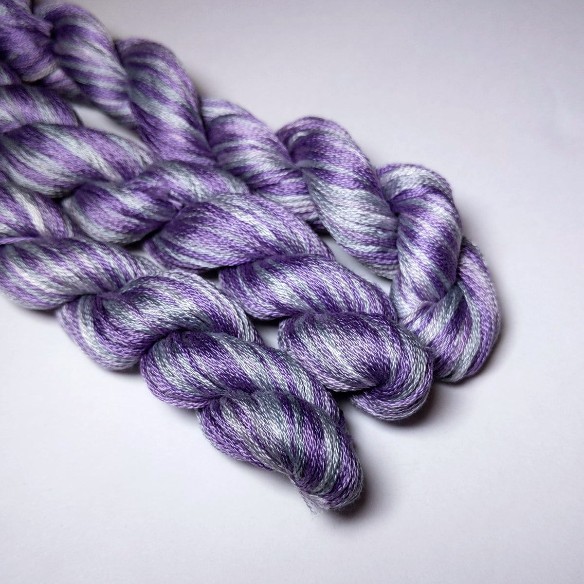 Amethyst Glass - Hand Dyed Floss - PRE ORDER – Live & Dye LA
